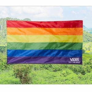 Vans | Other | Collectors Show Your Pride W Vans Rainbow Flag | Poshmark